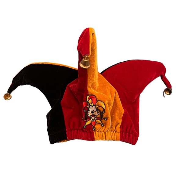 Disney | Accessories | Vintage Disney Goofy Court Jester Fool Hat ...